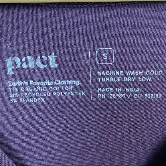 Pact | Dresses | Pact Organic Dress Size Small Shift Minimal Pockets ...